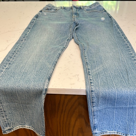 LOFT | Pants & Jumpsuits | These Jeans Are Straight High Rise Fit Is ...